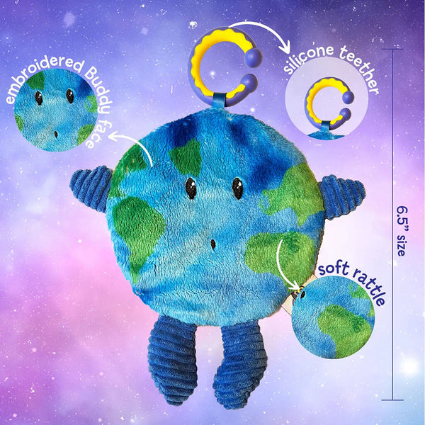 Celestial Buddies Crunch Bunch Earth Baby Toy | Steam Rocket | Fun ...