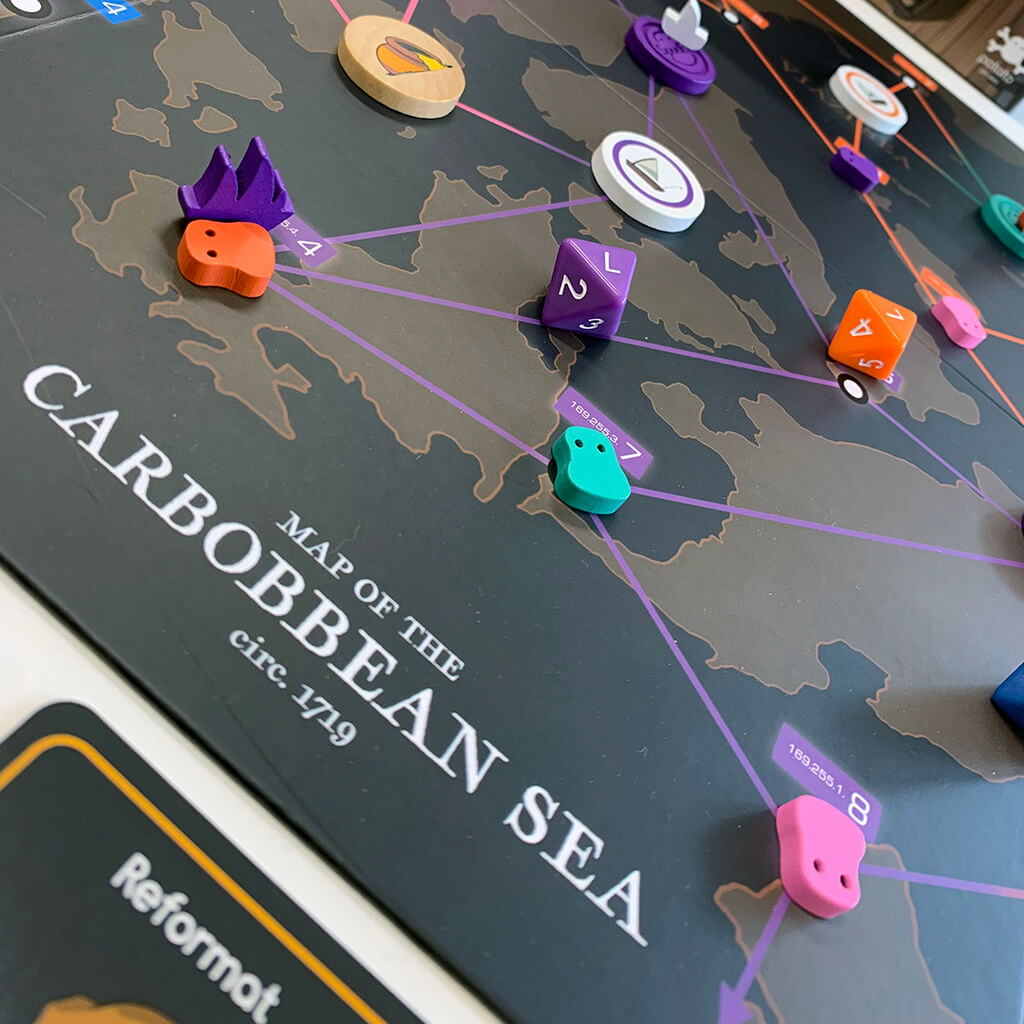 Enter the Spudnet Cybersecurity Board Game - Potato Pirates - Steam Rocket