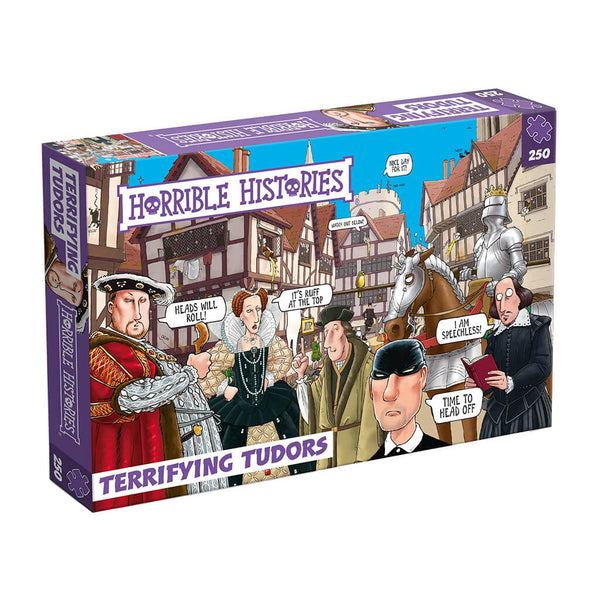 Terrifying Tudors Horrible Histories Jigsaw Puzzle | Steam Rocket | Fun ...