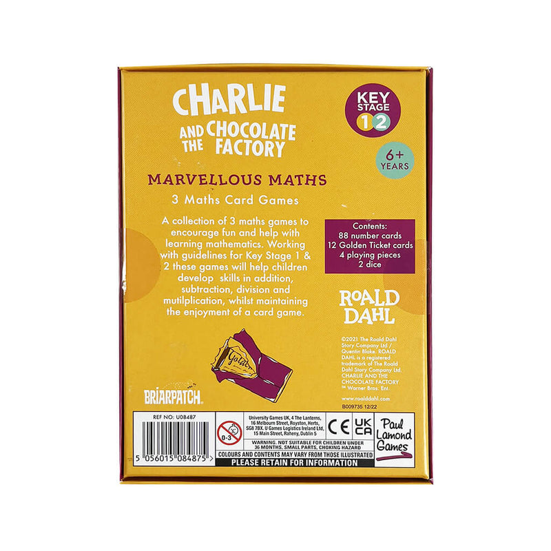 Roald Dahl's Charlie & the Chocolate Factory Marvellous Maths Game ...