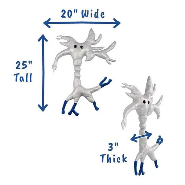 Gigantic Brain Cell (Neuron) Soft Toy - Giant Microbes - Steam Rocket