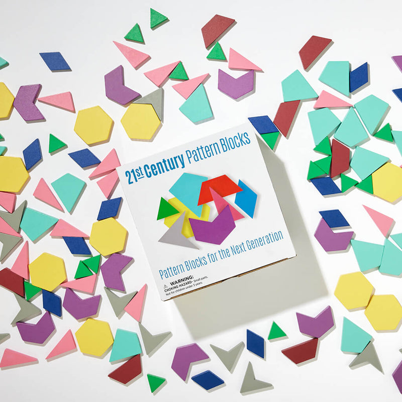 21st Century Pattern Blocks - Math For Love - Steam Rocket