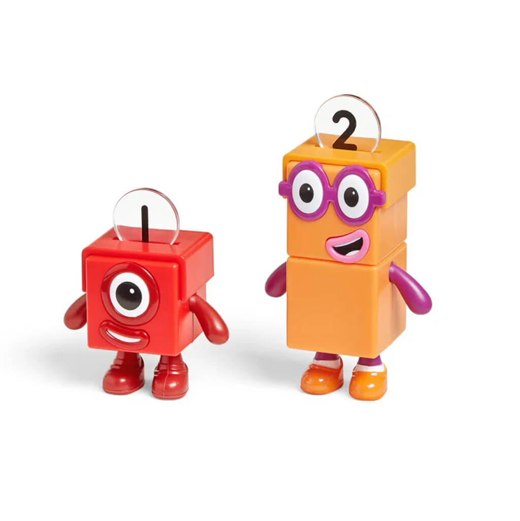 Numberblocks One and Two Bike Adventure Figures | Steam Rocket | Fun ...