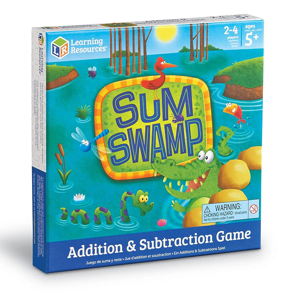 Sum Swamp Addition & Subtraction Game - Learning Resources - Steam Rocket