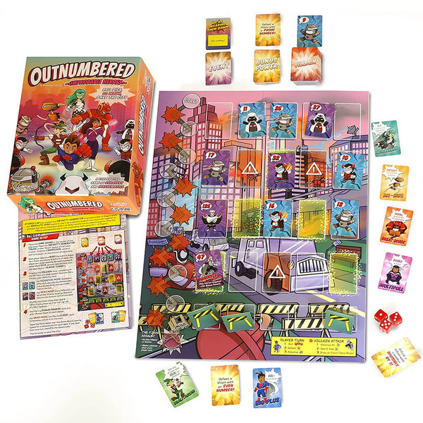 Outnumbered: Improbable Heroes Maths Game - Genius Games - Steam Rocket